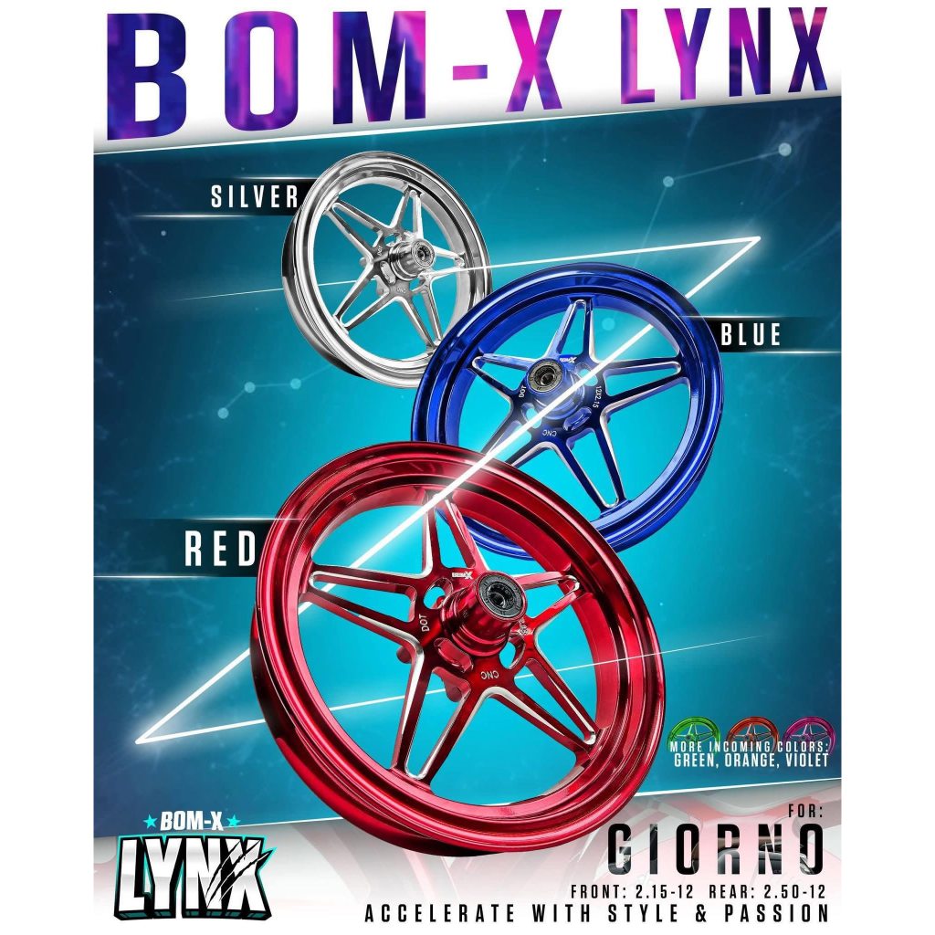 BOM RANGSIT BOM X CNC MAGS LYNX HONDA GOIRNO | Shopee Philippines
