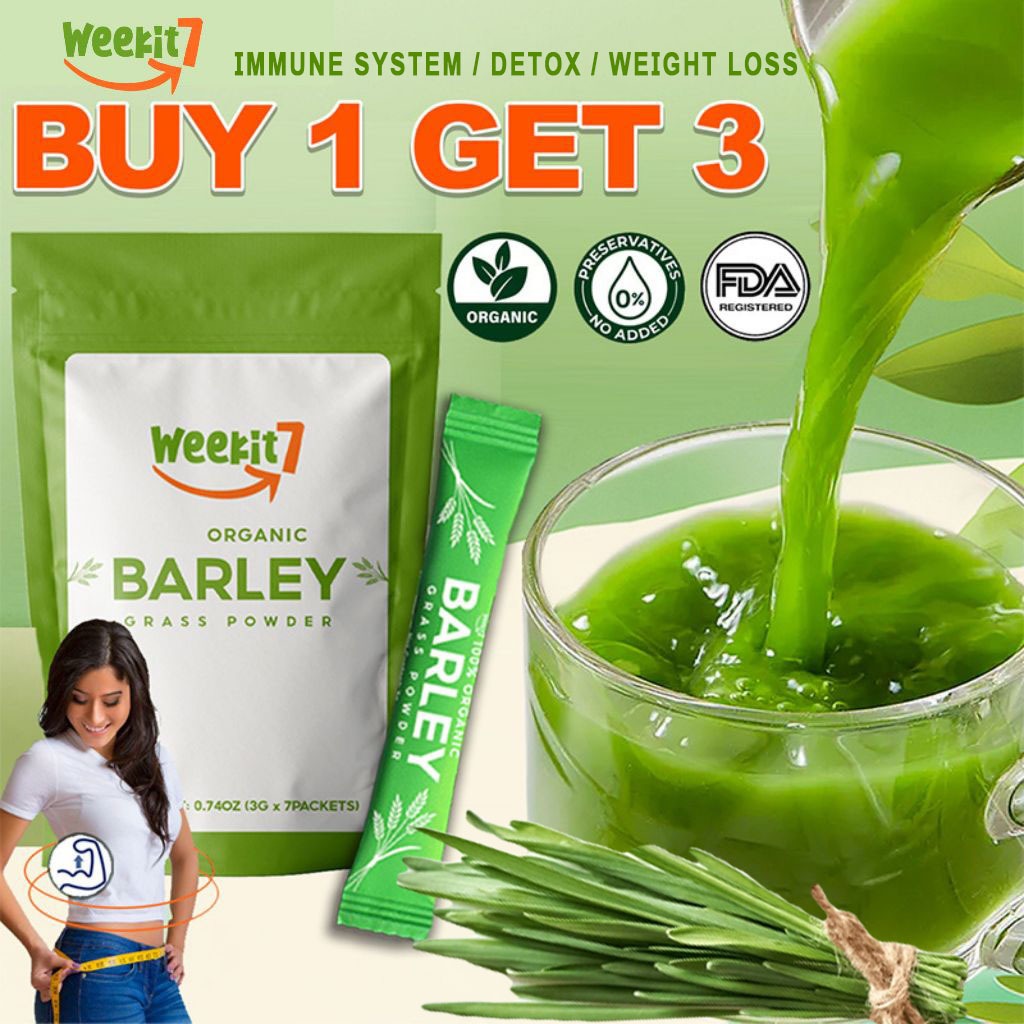 Weekit7 Organic Barley Grass Juice Powder Food Supplement Slim Body ...