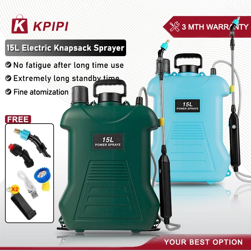 15L Knapsack Electric Sprayer Agricultural and Garden Rechargeable ...