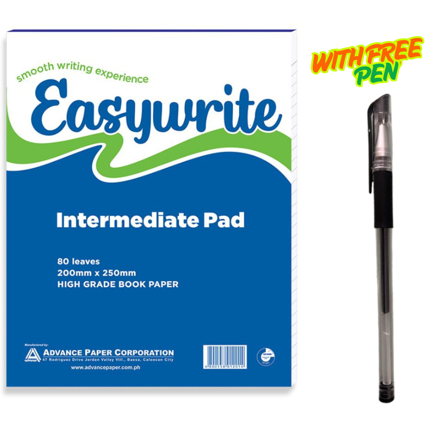 Easywrite Intermediate Pad – Clean, Neat, and Classroom-Ready! 10 Pads ...