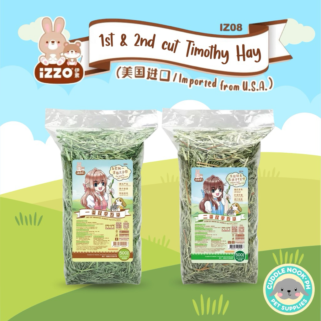 IZZO First & Second Cut Timothy Hay, 500g | Shopee Philippines