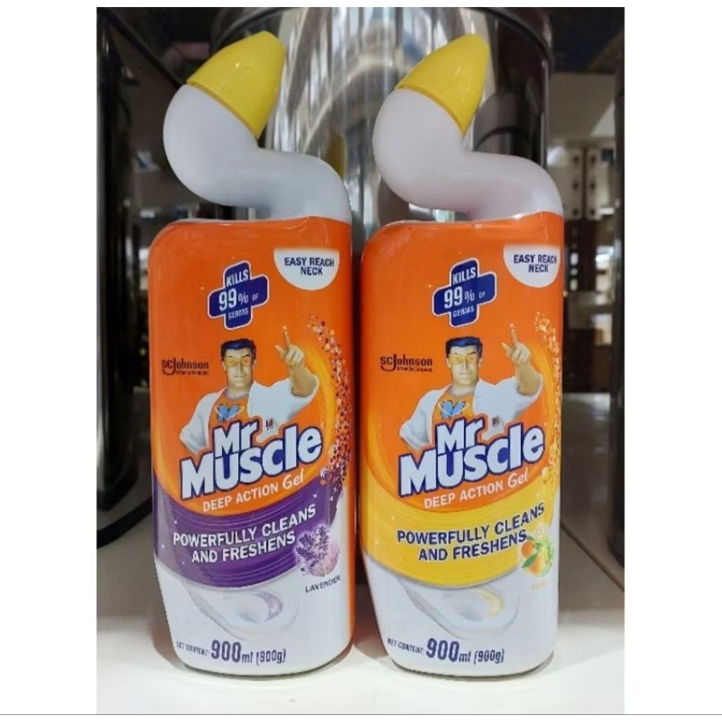 Mr. Muscle Deep Action Gel Toilet Cleaner 900ml | Shopee Philippines