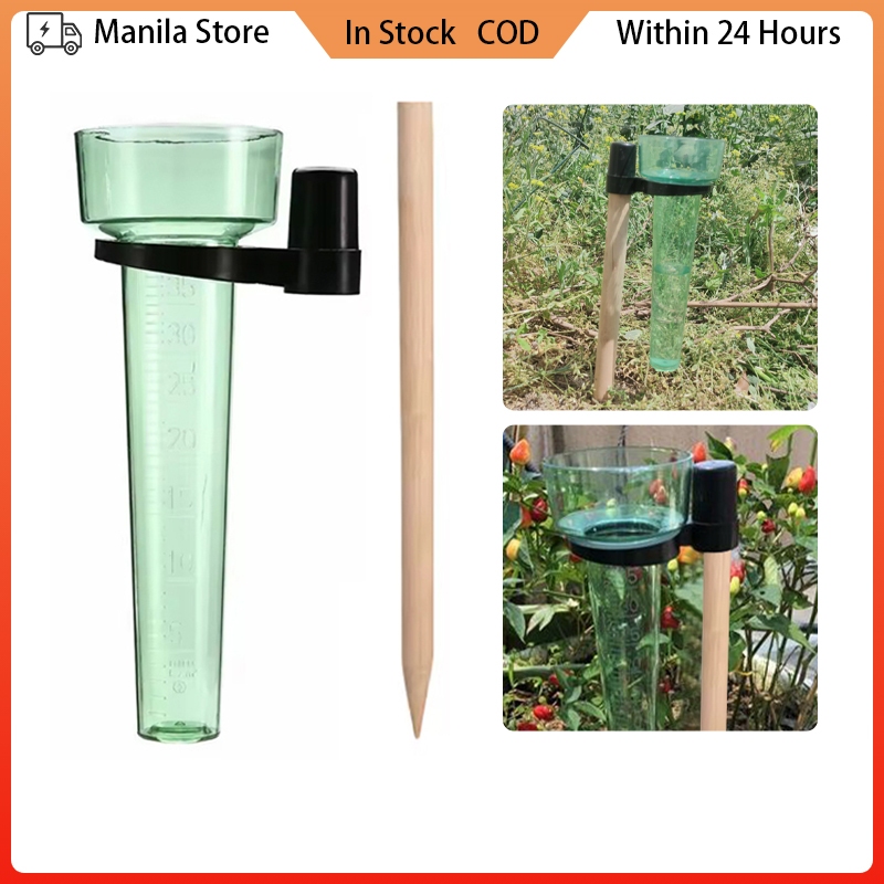1Set Rain Gauge Measurement High Precision Rainfall Tracker UV ...