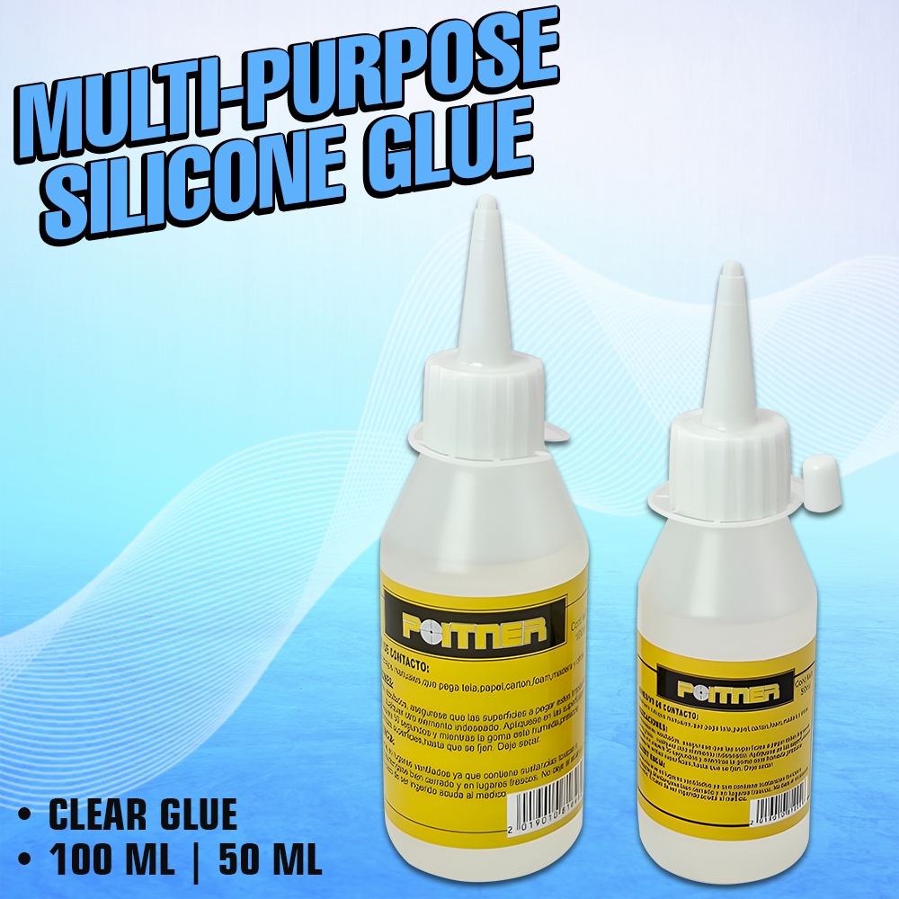 SILICONE GLUE All Purpose Liquid Glue for DIY Crafts Paper, Board ...
