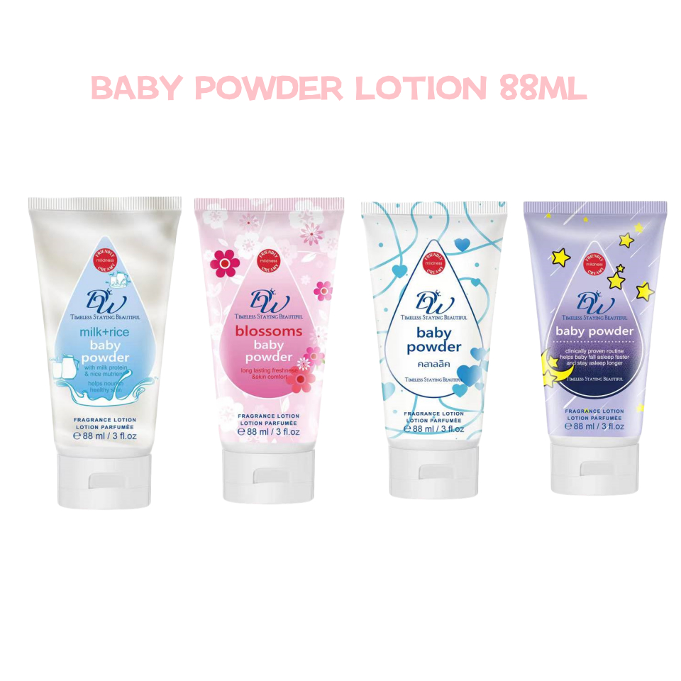 DW Baby Powder Fragrance Lotion Long Lasting freshness Nourishes The ...