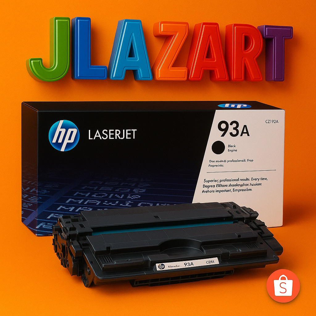HP 93A Black (CZ192A) Original LaserJet Toner Cartridge | Shopee ...