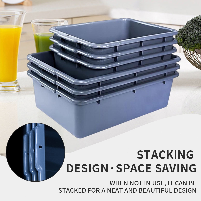 Plastic Receiving Restaurant Dining Basin Muitl-Purpose Storage Basin ...