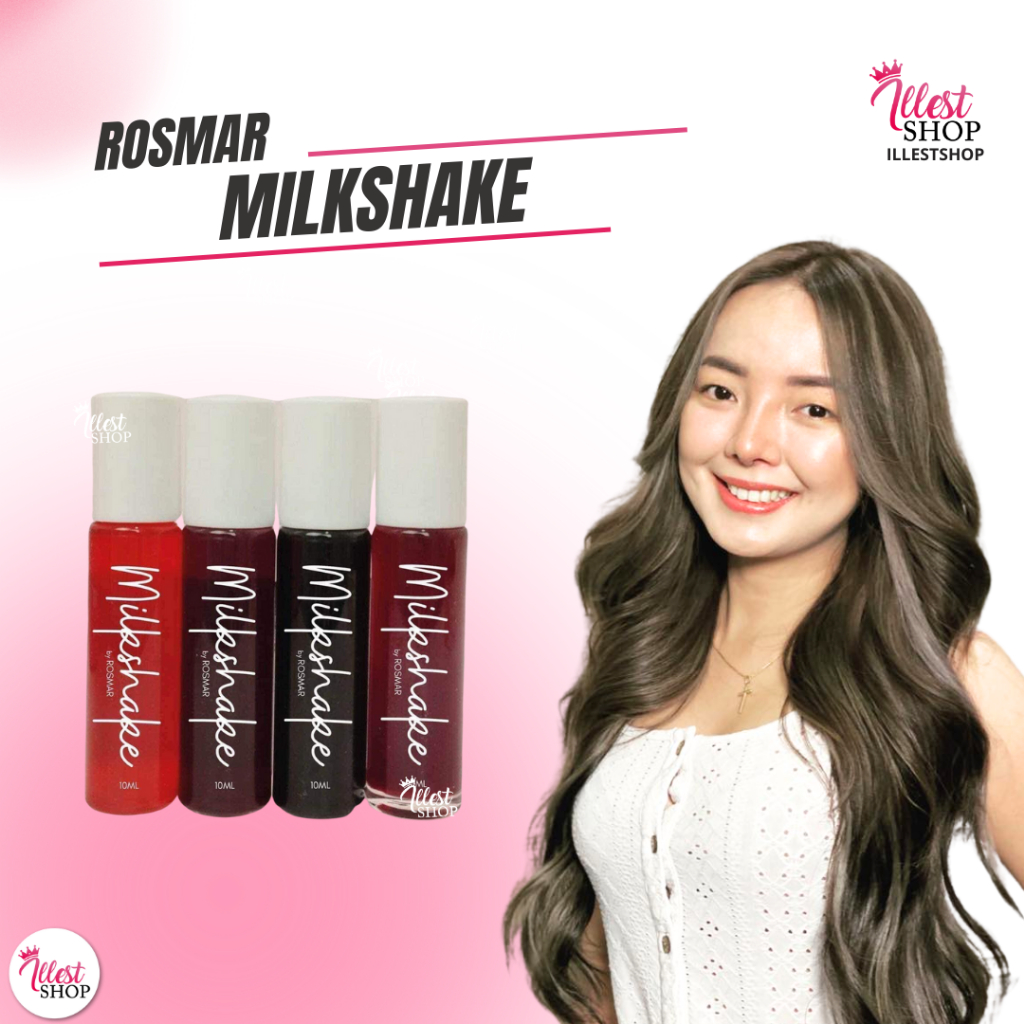 ROSMAR MILKSHAKE LIPTINT CHERRY WATERMELON BUBBLEGUM STRAWBERRY ...