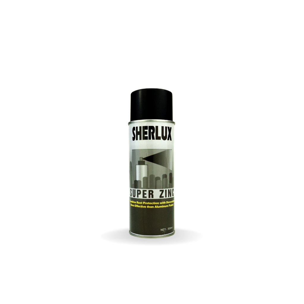 Sherlux Industrial Spray Paint Super Zinc | Shopee Philippines