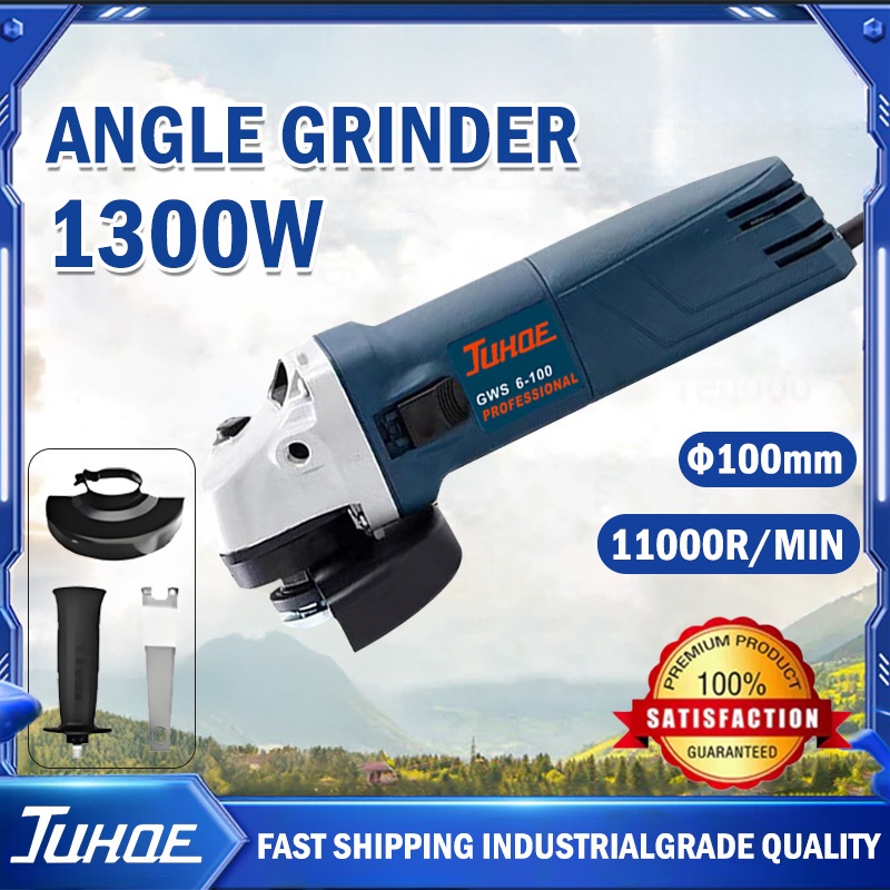 Household portable angle grinder, 1030W/1080W/1300W, original heavy ...