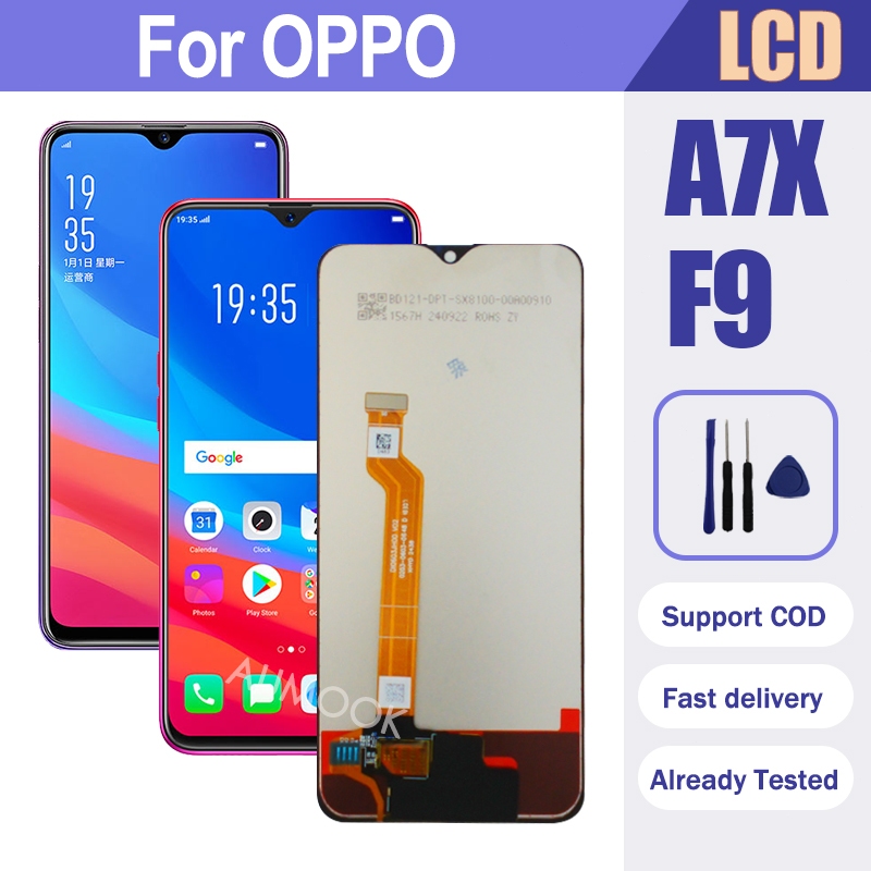 F9 Display For OPPO F9 Pro A7X LCD Replacement Screen Digitizer ...