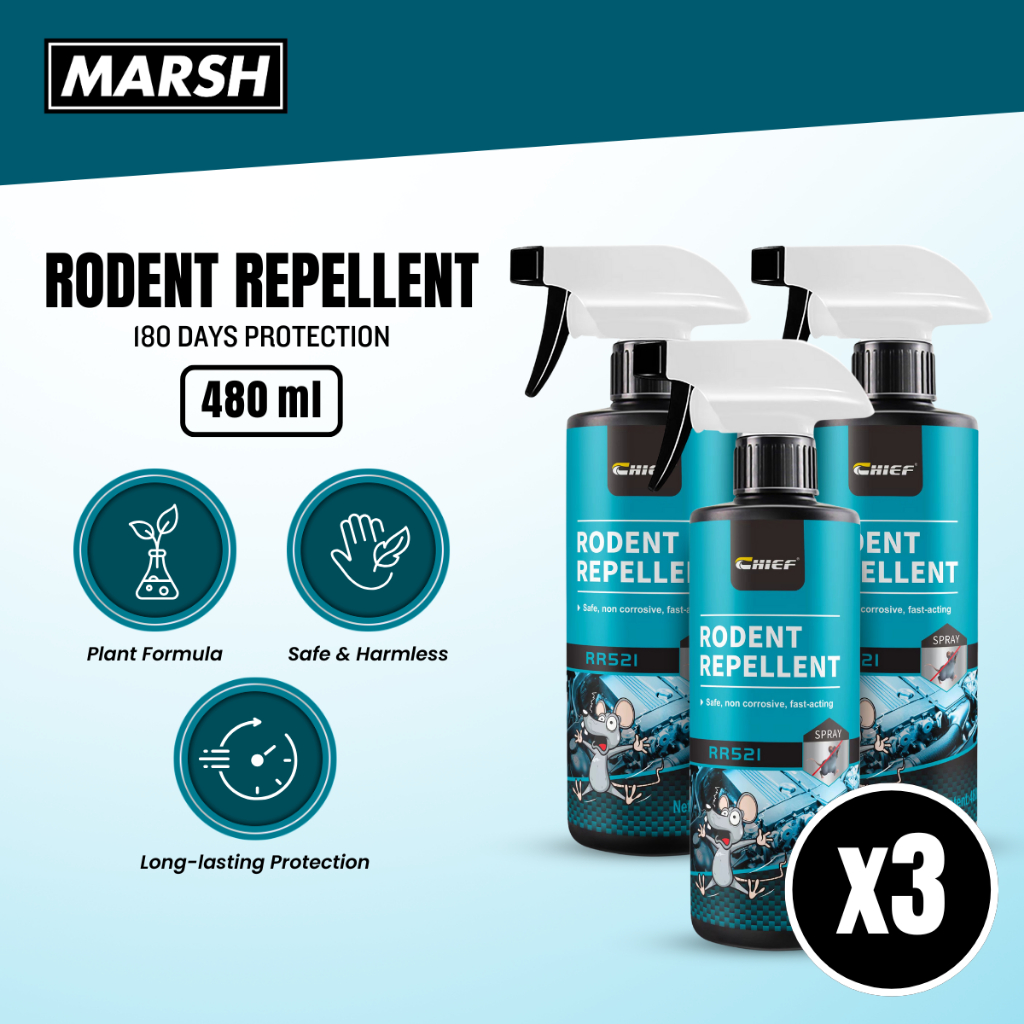 Chief Mouse/Repellent Spray Rat Killer Repels Cockroach Insect Use on ...
