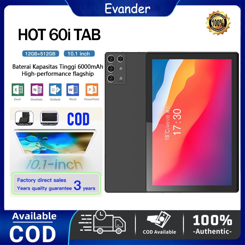 HOT 60i Tablet android tablet for kids 12GB+512GB 6000mAh Dual SIM with ...