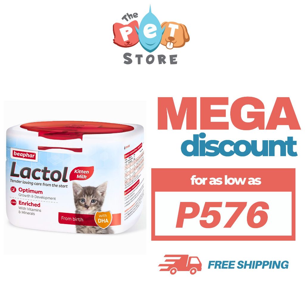 Beaphar Lactol Kitten Milk Replacer 250g | Shopee Philippines