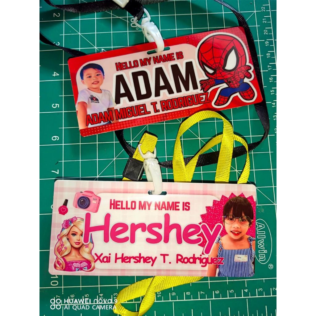 PVC name tag costumized | Shopee Philippines