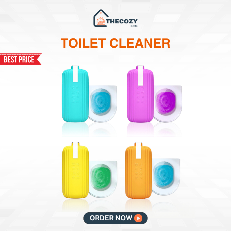Toilet Bowl Cleaner Deodorizer Block 3-Month Use Automatic Flush ...