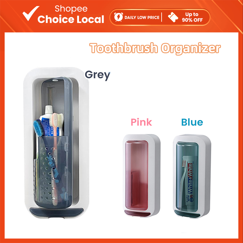 Rotating toothbrush and toothpaste storage rack Bathroom Storage Rack ...