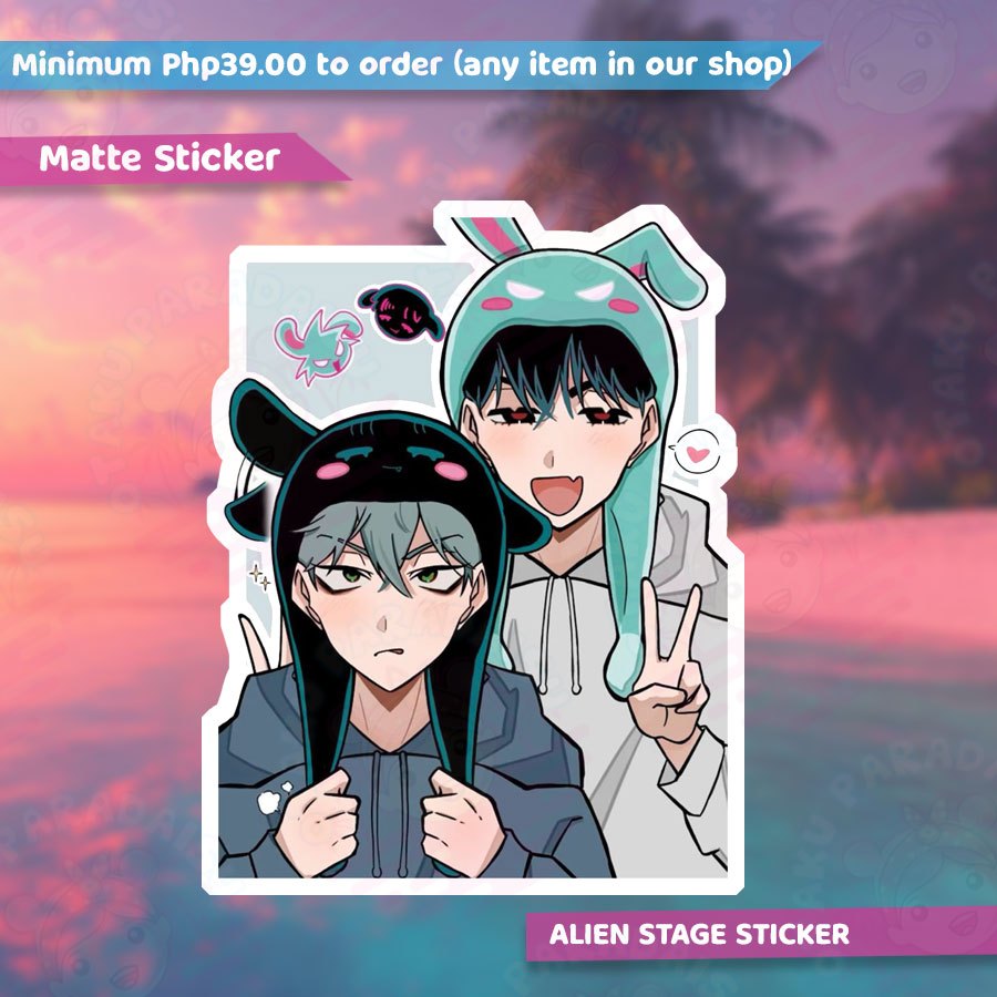Alien Stage Sticker Ivan Til Waterproof Vinyl Sticker | Shopee Philippines