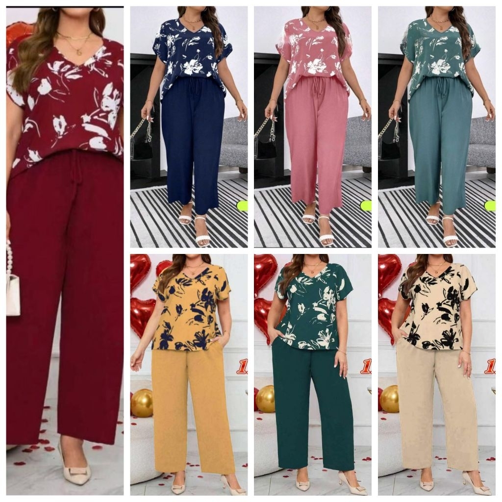 1982 ASY CASUAL TERNO PANTS (FIT TO L/XL) | Shopee Philippines