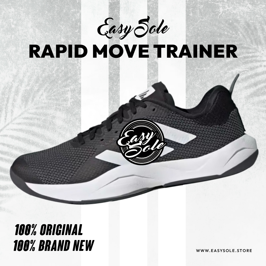 [EASY SOLE ORIGINAL] Rapid Move Trainer Blk Wht | Shopee Philippines