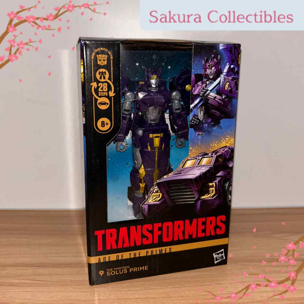 Transformers: Age of the Primes Deluxe Class The Thirteen Solus Prime ...