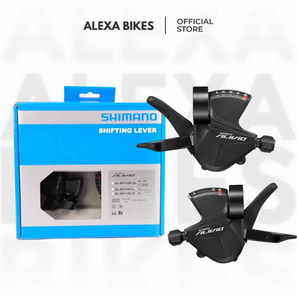SHIFTER F/R MTB SHIMANO ALIVIO SL-M3100 (2X9S / 3X9S) RAPID FIRE ...