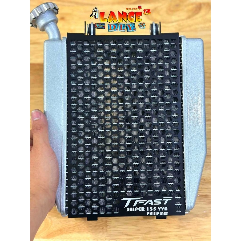 RDT, RACING MONKEY & SCK RADIATOR COVER 2mm FULL ANODIZED ALUMINUM ...