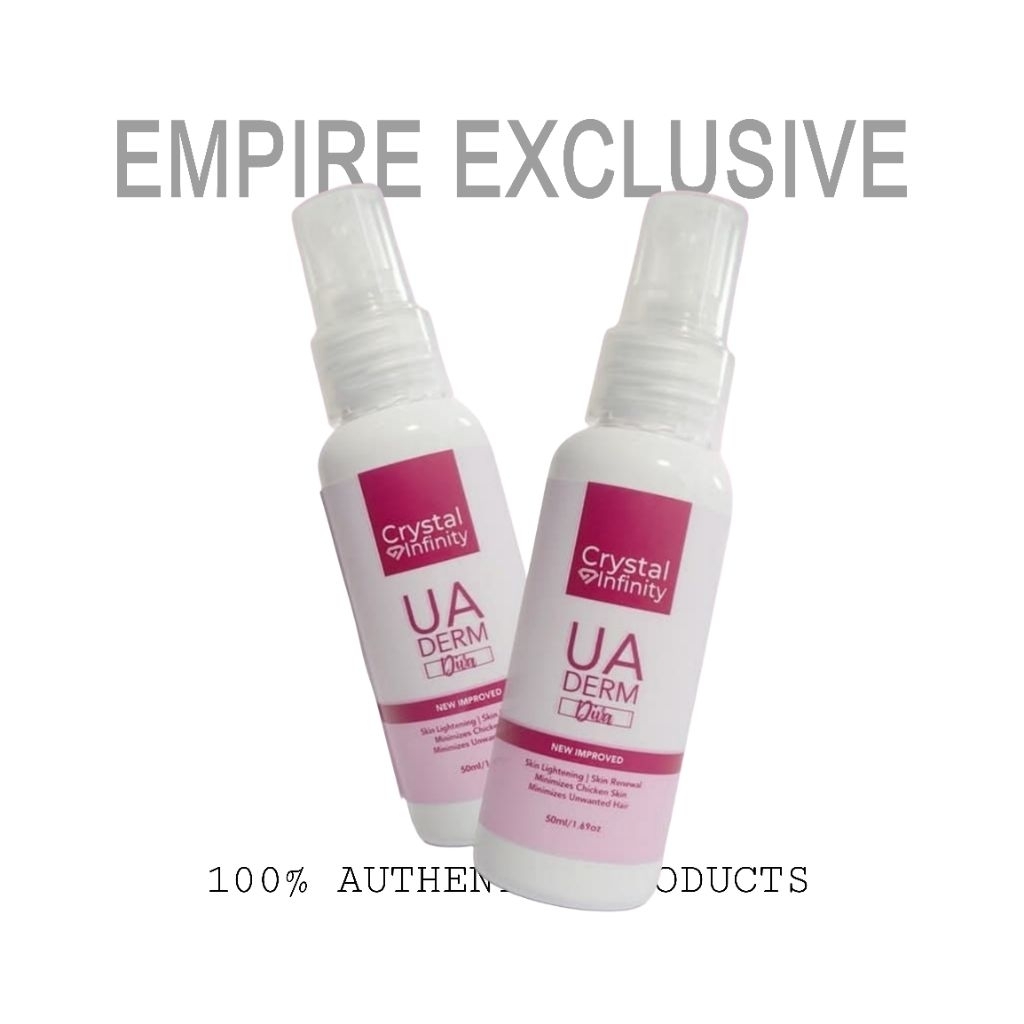 UA Derm DIVA by crystal infinity underarm whitening deodorant spray ...