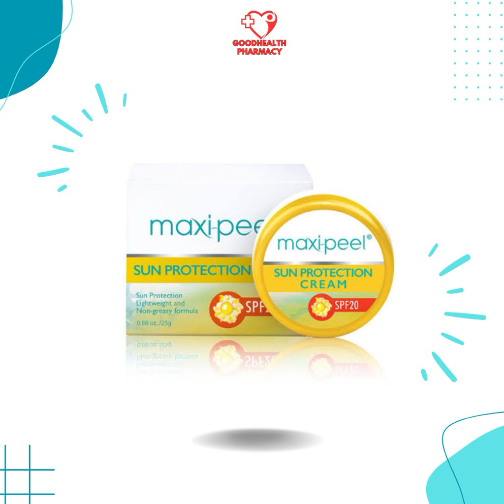MAXI PEEL SUNSCREEN SPF20 25g | Shopee Philippines
