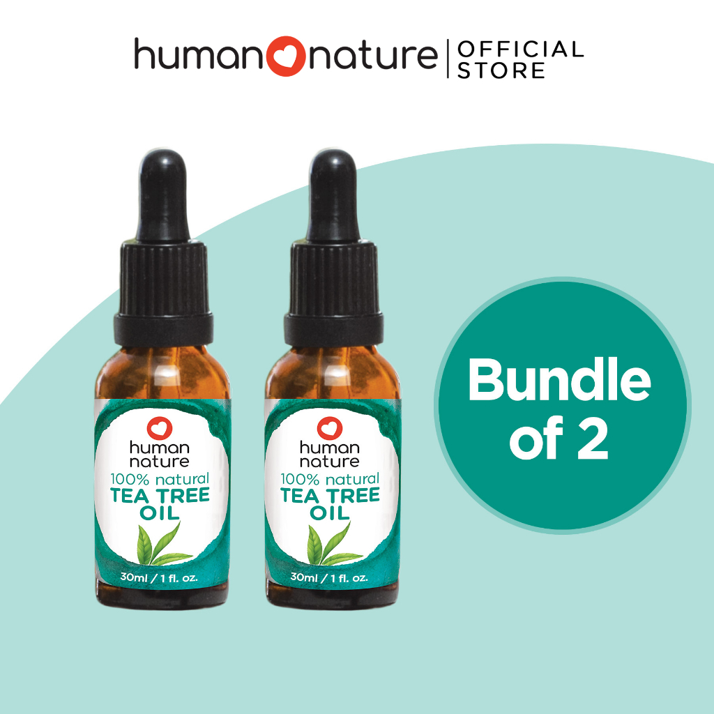 Human Nature Tea Tree Oil 30ml BUNDLE OF 2 | Shopee Philippines