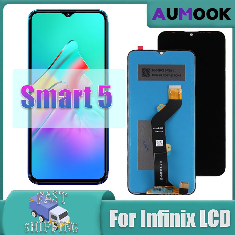 6.6" For Infinix Smart 5 LCD Display Touch Screen Digitizer Assembly ...