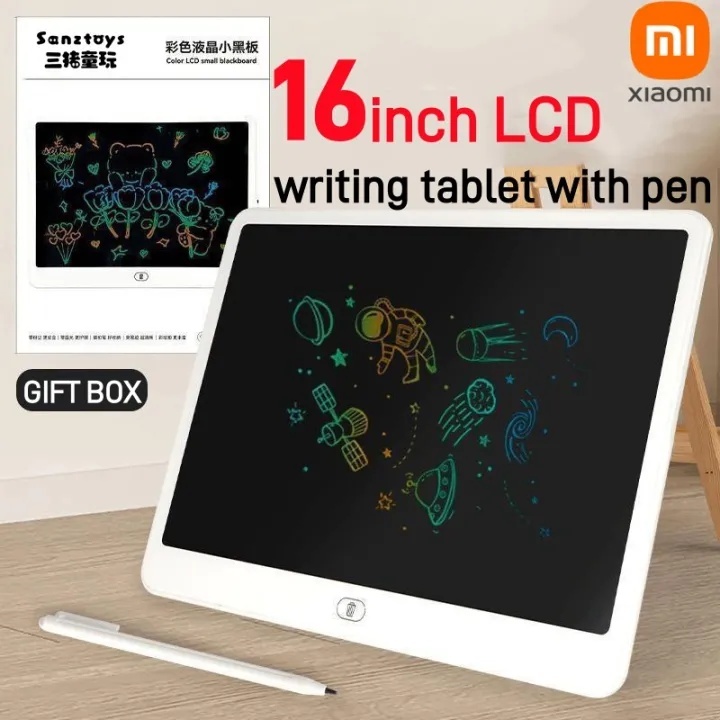 LCD Electronic writing tablet 16inch grade1/2/3 with magnetic pen ...