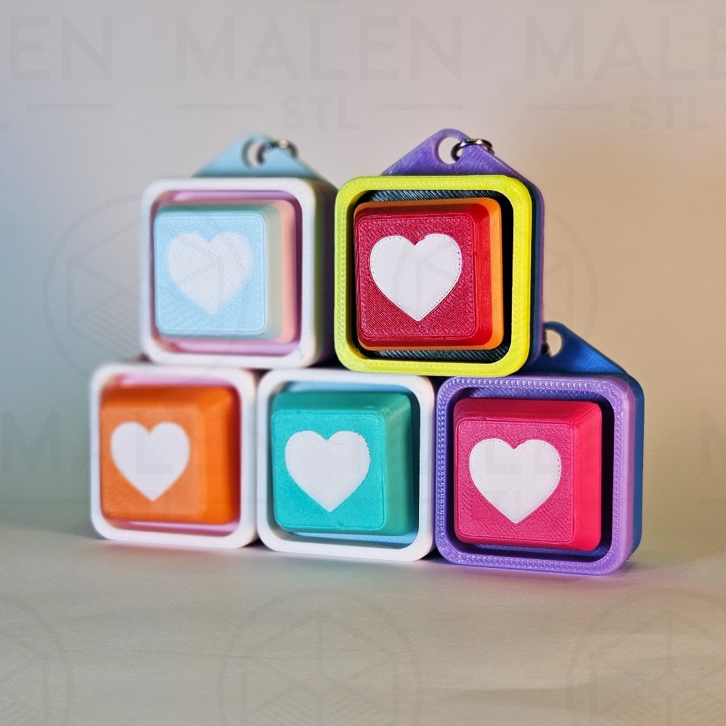 Pride Special Fidget Keys - Pride Flag Colors - Rainbow, LGBTQ, Queer ...