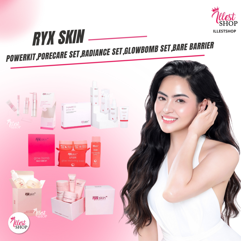 RYX SKIN SET CLEARBOMB PORELESS HYDRA GLOW SET STARTER KIT REJUV ...