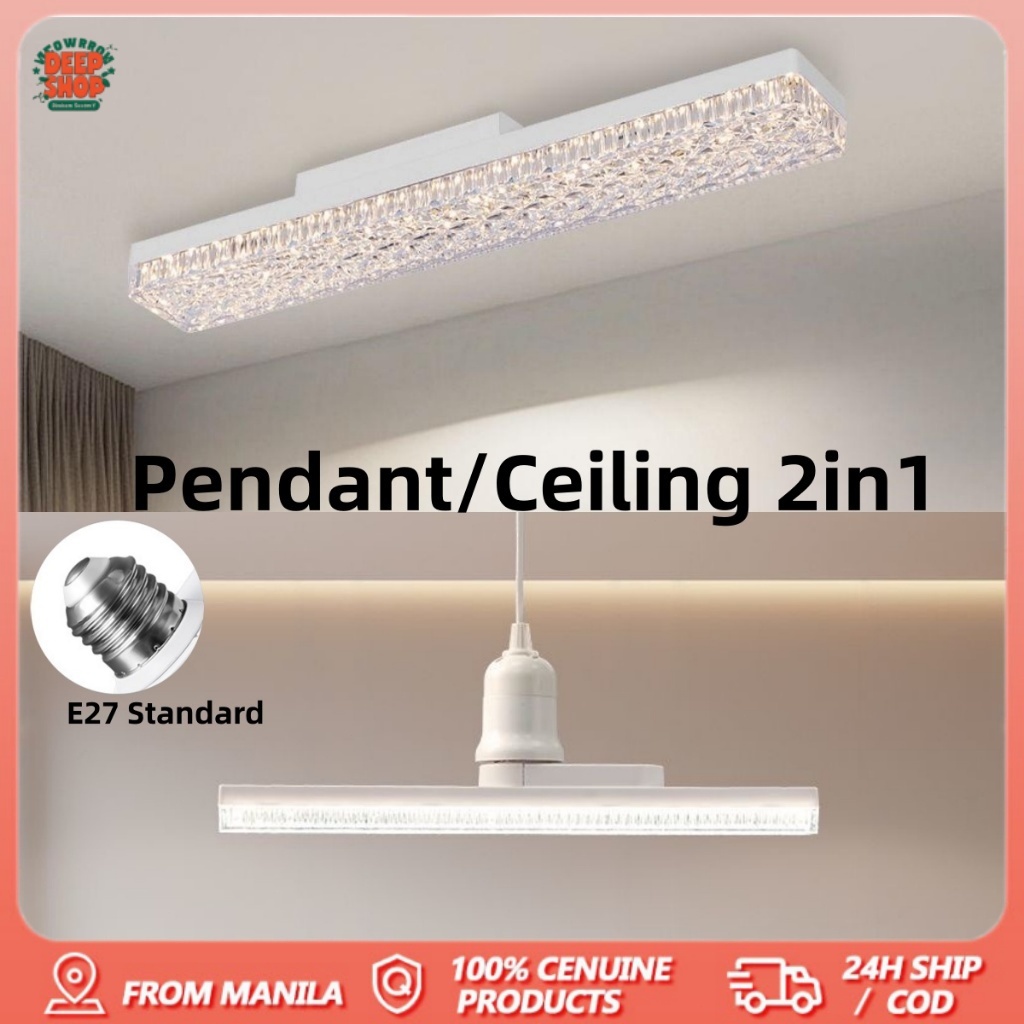 Led Strip Light Bulb 2025 New Modern Crystal Ceiling Light Indoor Panel ...
