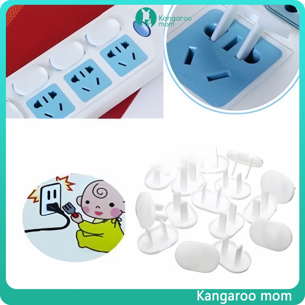 10pcs Socket Power Protection Children Anti-electric Cover | Shopee ...
