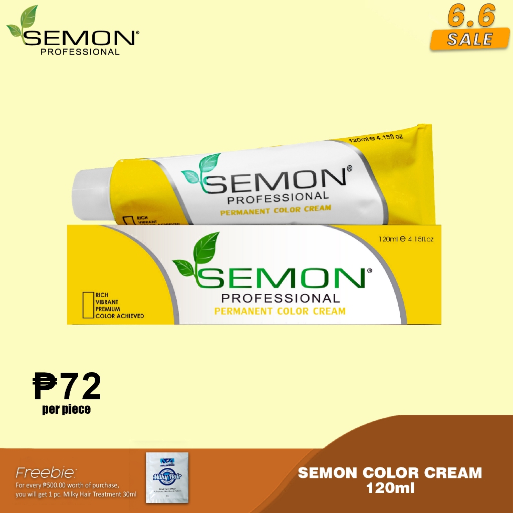 Mondes Semon Color Cream 120ml Natural Color | Shopee Philippines