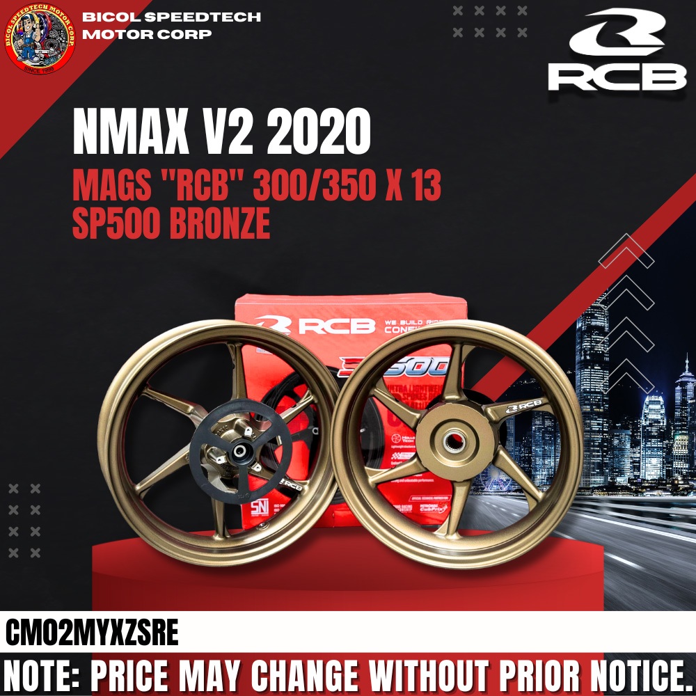 NMAX V2 2020 MAGS "RCB" 300/350 X 13 SP500 (CM02MYXZSRC , CM02MYXZSRE ...