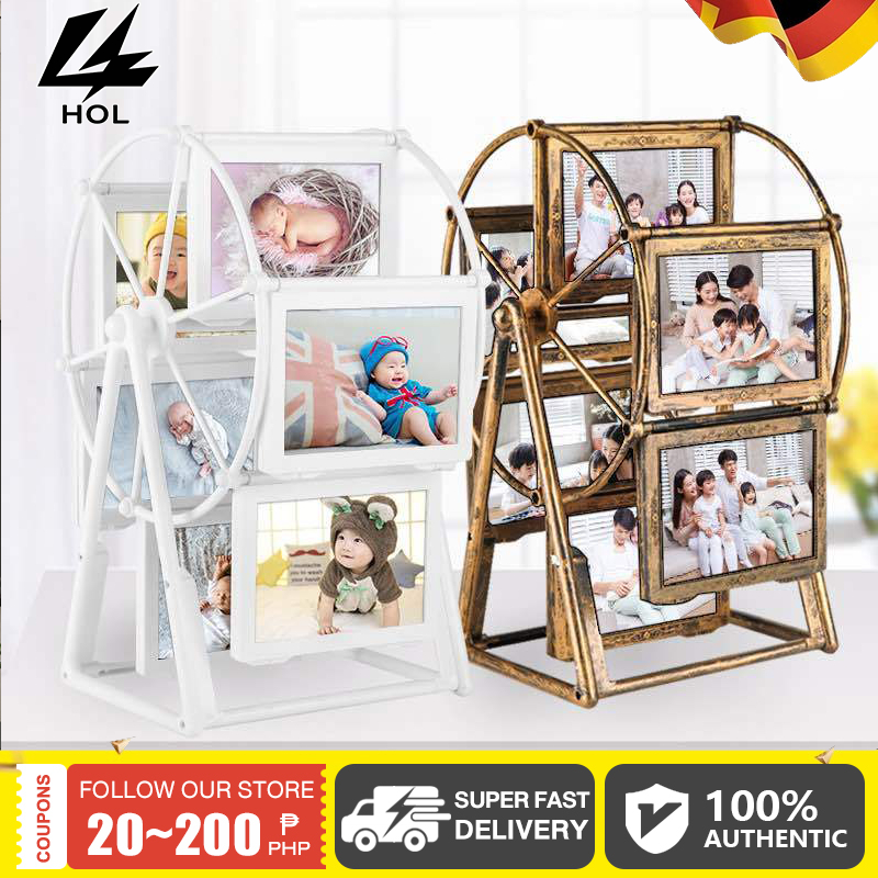 rotating Ferris wheel picture frames vintage style photo frame ...