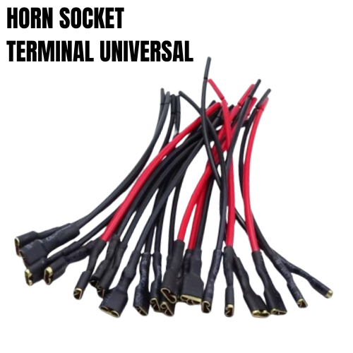 HORN SOCKET TERMINAL WIRE UNIVERSAL HIGH QUALITY horn switch socket per ...