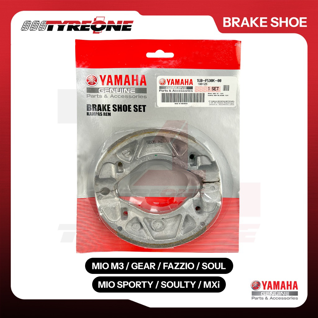 Yamaha Brake Shoe Mio M3 Gear Fazzio Soul Soulty MXi Sporty 1LB-F530K ...