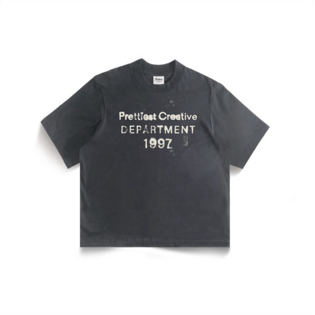 Prettiest® ‘CREATIVE DEPT’ CLASSIC TEE (CHARCOAL) | Shopee Philippines