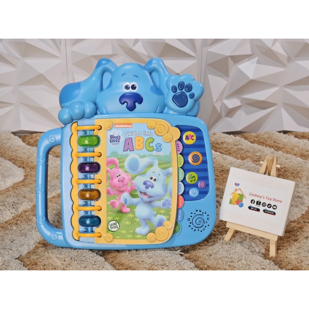 Leapfrog Blue's Clues & You! SkiDoo Into ABCs Book | Shopee Philippines