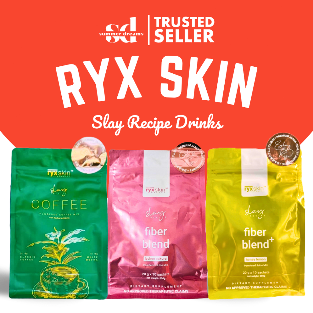 RYX SKIN Fiber Blend Detox Drink Honey Lemon Slimming Juice Bloating ...