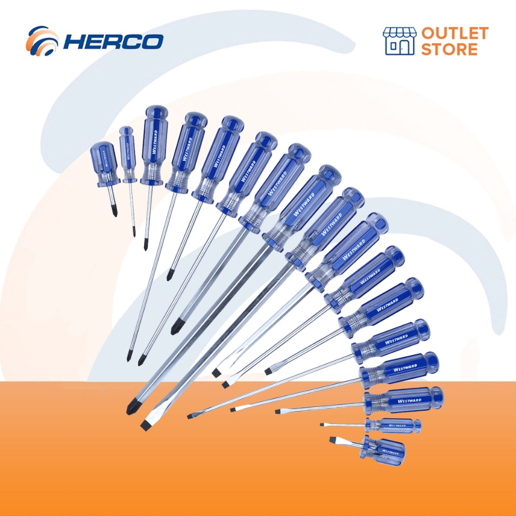 Grainger Westward Screwdriver Set 17pcs (Minimal Damage in Packaging ...