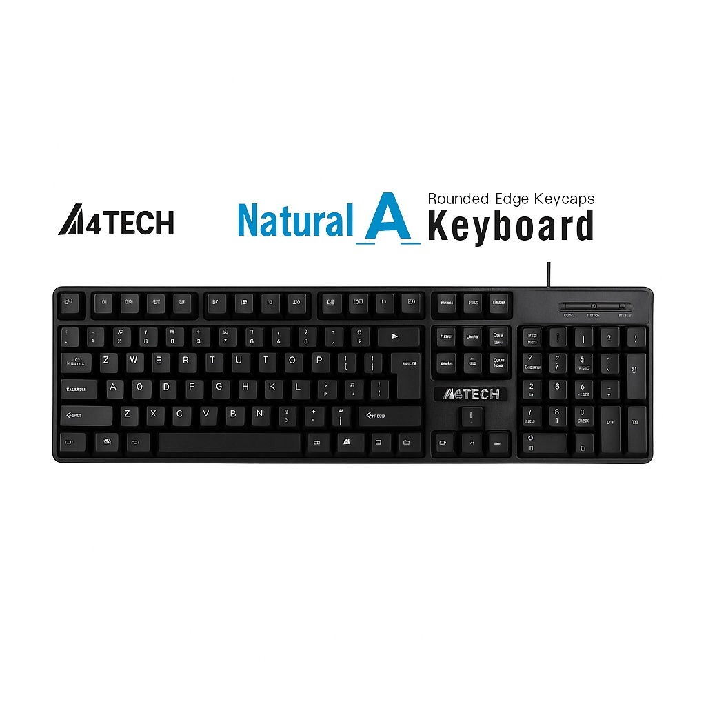 A4TECH KRS-83 USB BLACK KEYBOARD | Shopee Philippines