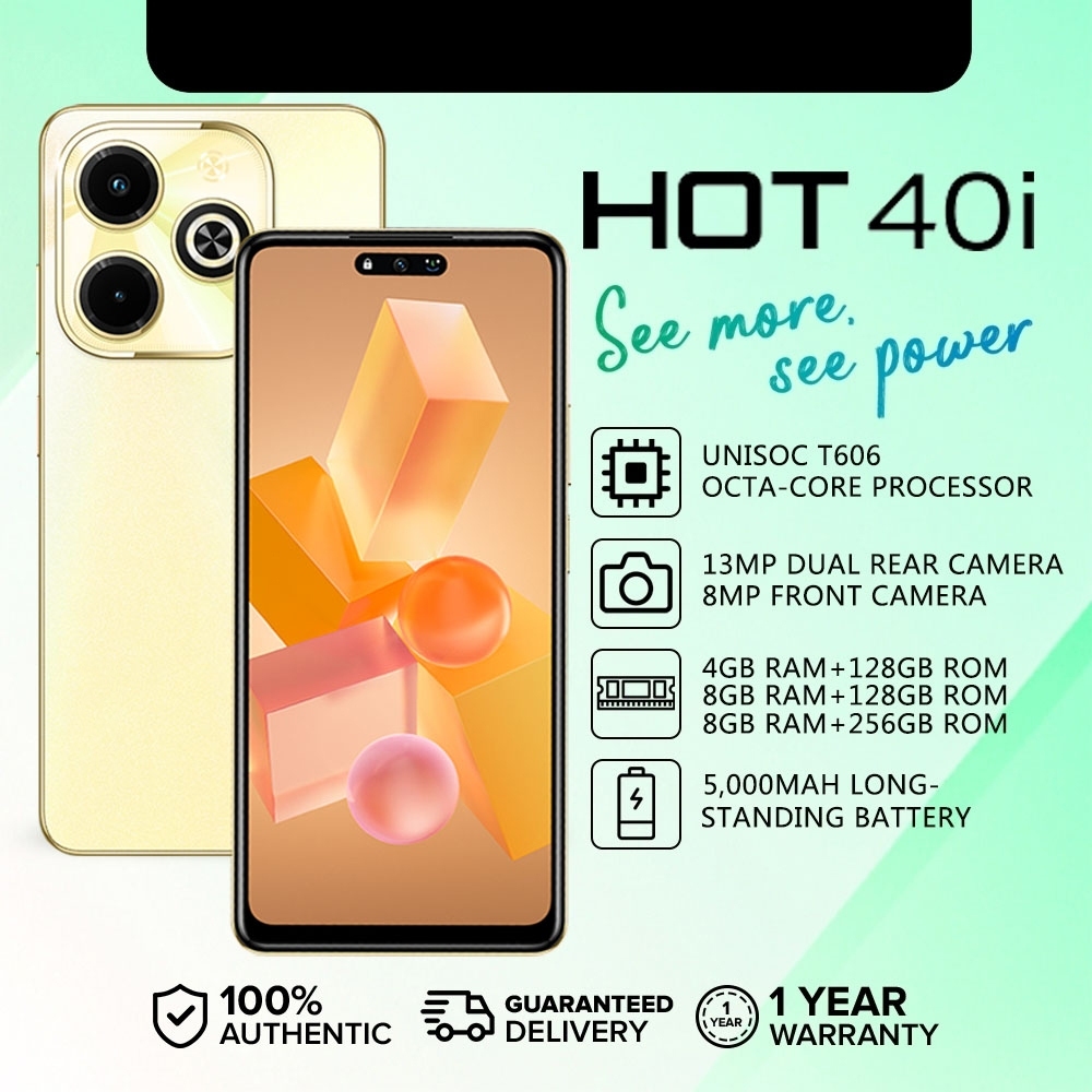 infinix HOT40i Cellphone Brand New 16GB+512GB Smartphone Sale 5G ...