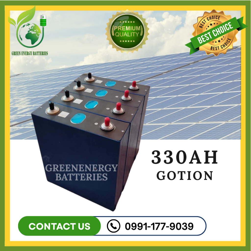 BRANDNEW 330ah Gotion 3.2V Lifepo4 Rechargeable Battery | Shopee ...