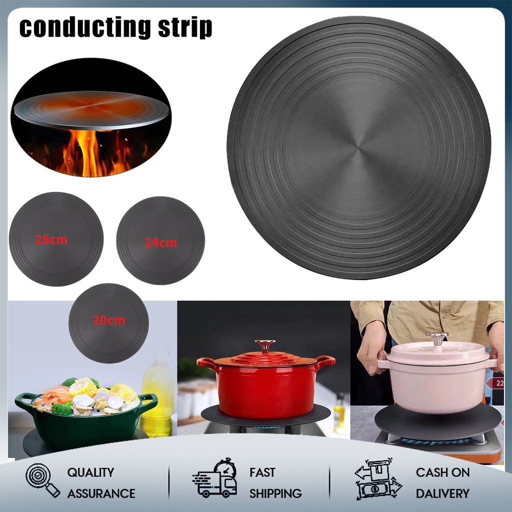 Stove Heat Conductor Plate 20/24/28cm Gas Stove Heat Diffuser ...
