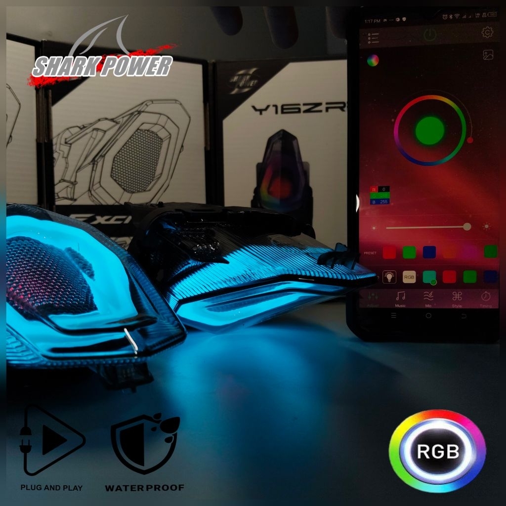 YAMAHA SNIPER 155 TAIL LIGHT | SHARK POWER | Shopee Philippines